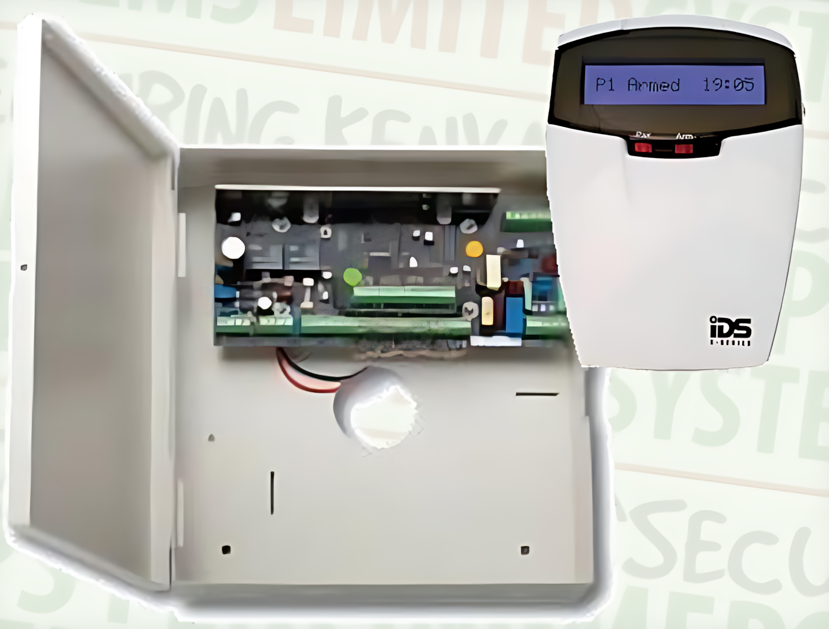 IDS X16 Control Panel with Keypad – MEPS FENCING SYSTEMS LIMITED
